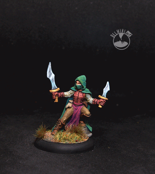 Reaper miniatures Serena, Dreadmere Rogue - Belminiart