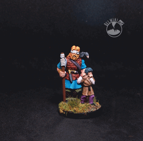 Saga Blind Seer & Small Boy - Belminiart