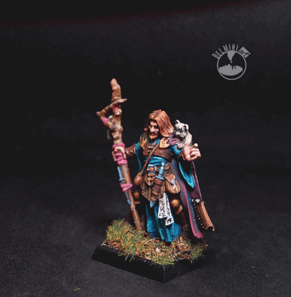 Reaper Aurelio Endrino, Warlock with Raccoon - Belminiart