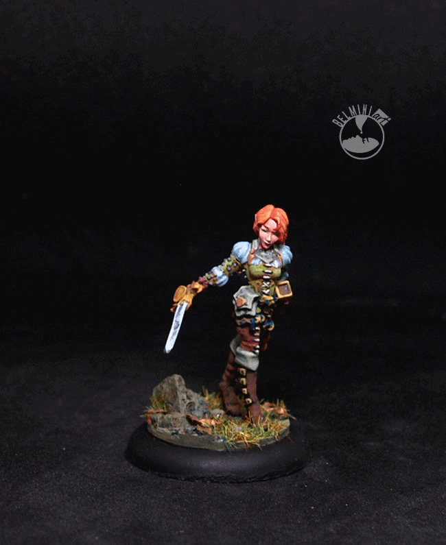 Reaper Bryn, Half Elf Rogue - Belminiart