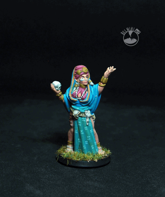 Lesha Female Shaman - Belminiart