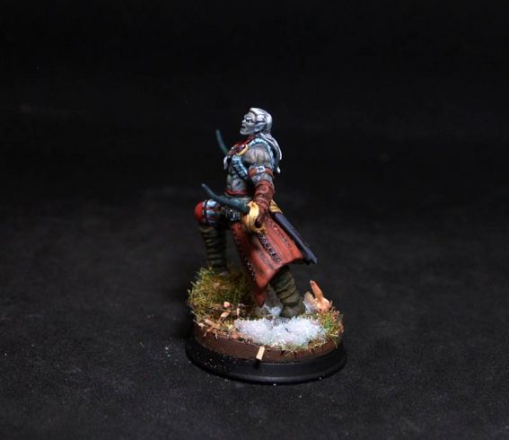 Elir Male Dark Elf Warrior - Belminiart